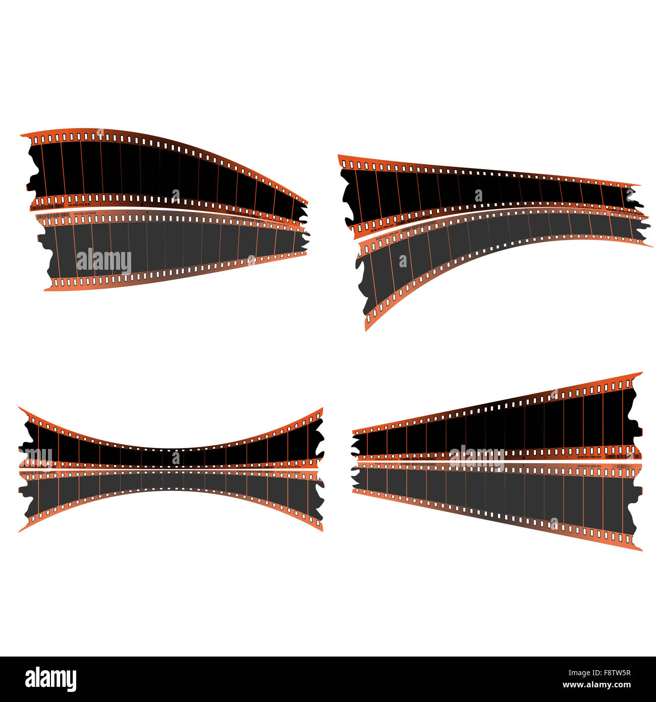 35mm film strips Stock Photo - Alamy