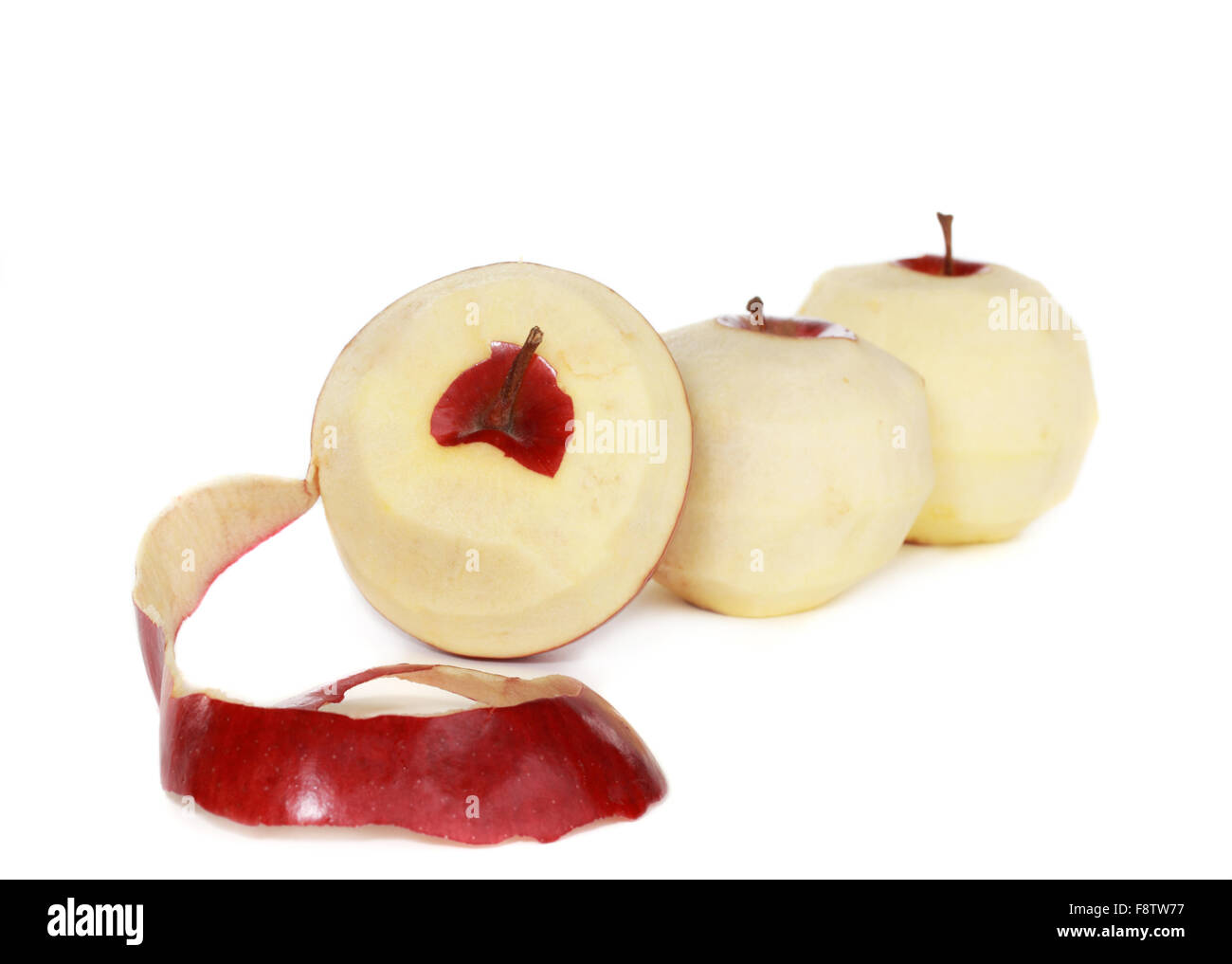 Apple peelings hi-res stock photography and images - Alamy