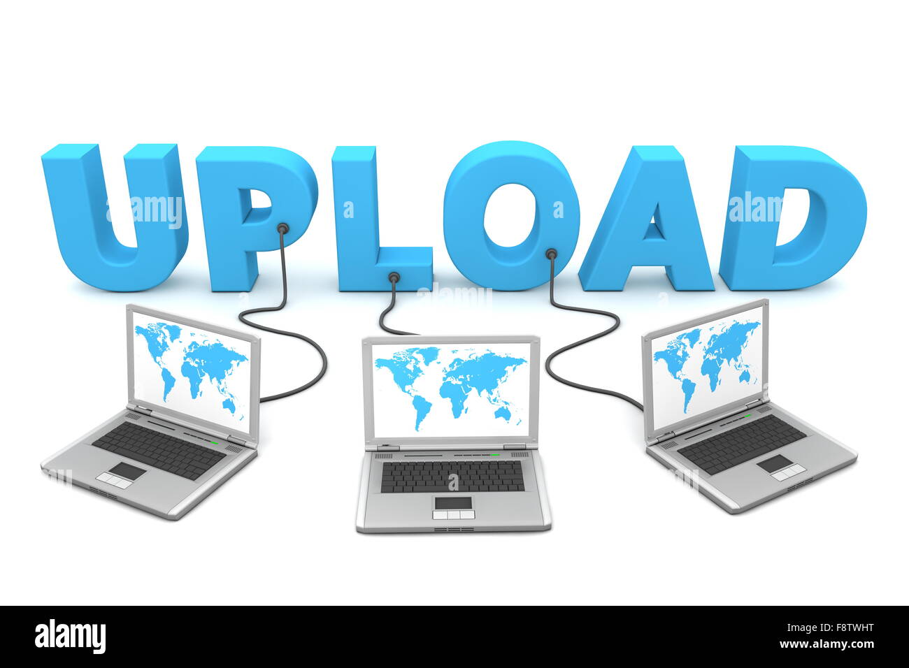 Upload upgrade Cut Out Stock Images & Pictures - Alamy