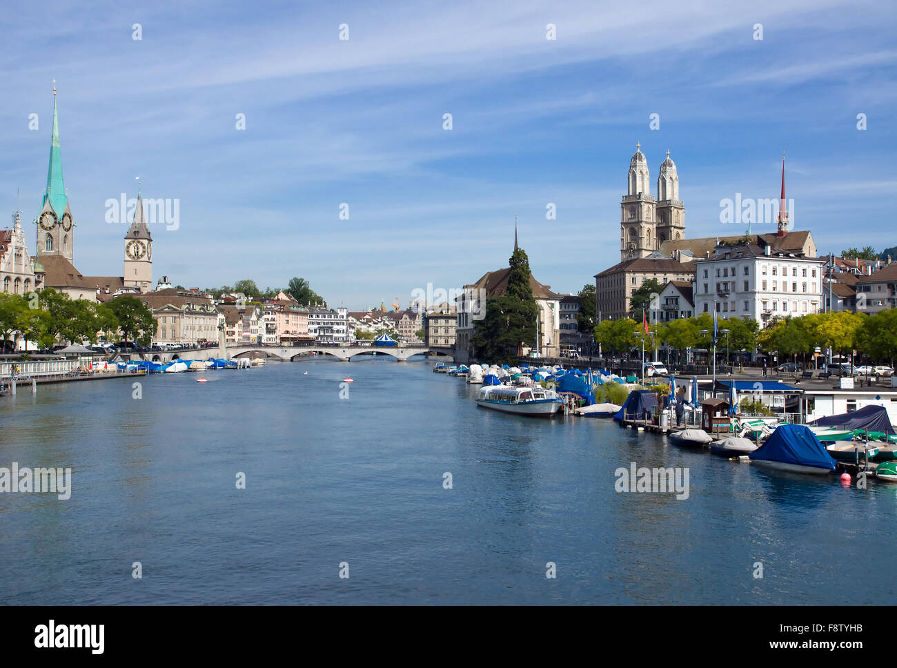 Zurich historic landmarks hi-res stock photography and images - Alamy