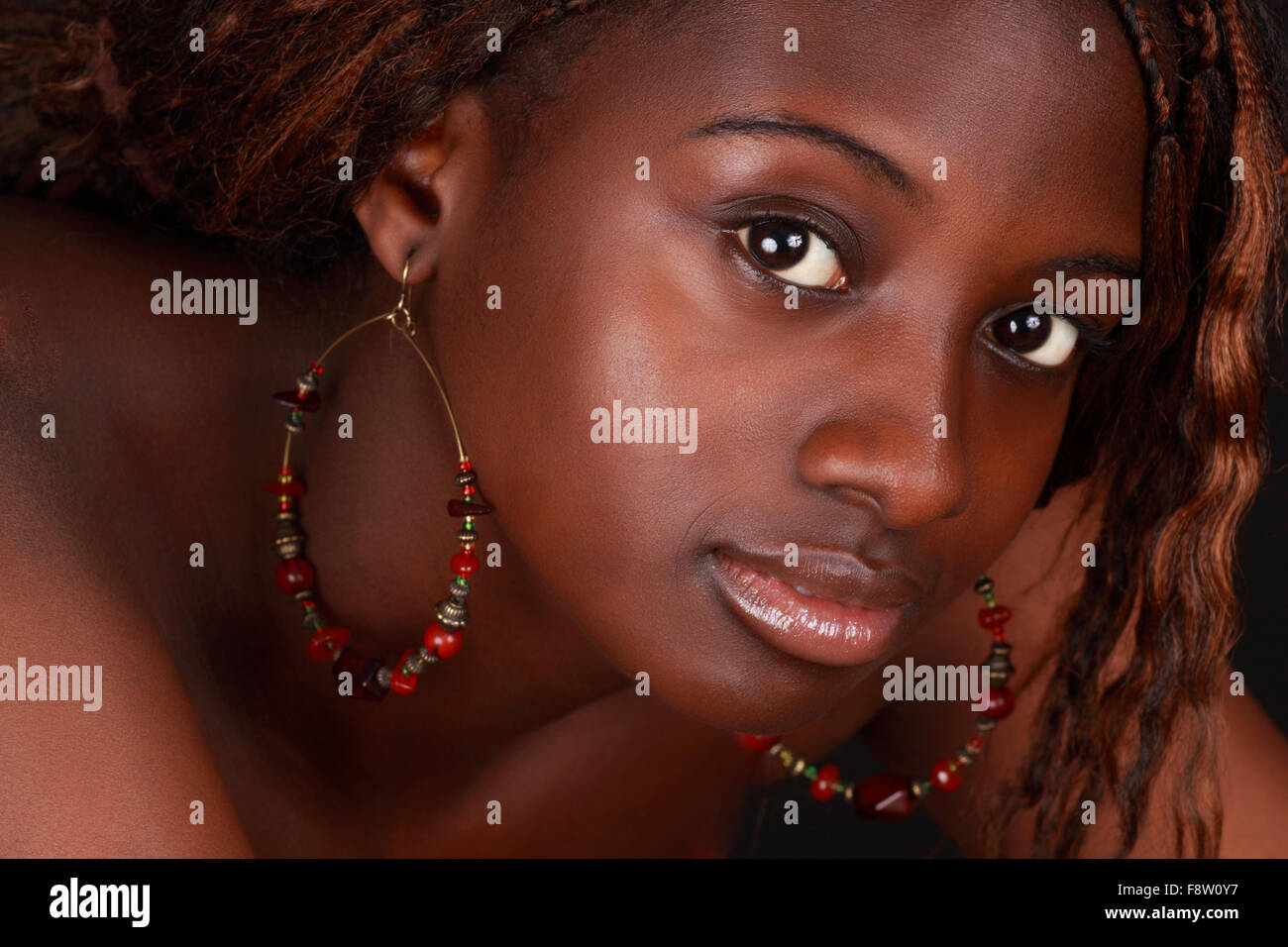 Beautiful african girl Stock Photo - Alamy
