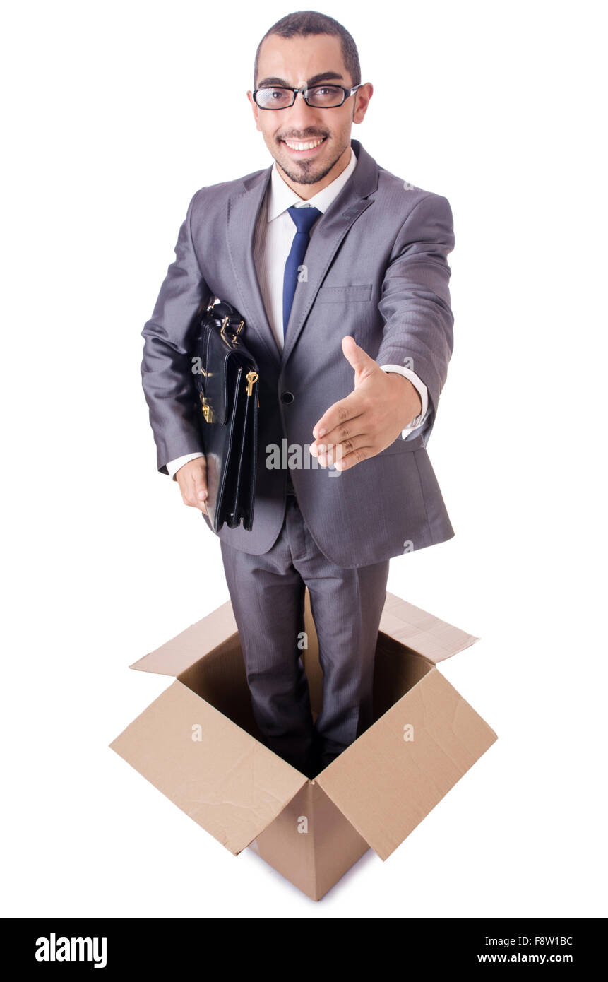 Thinking out of box concept Stock Photo - Alamy