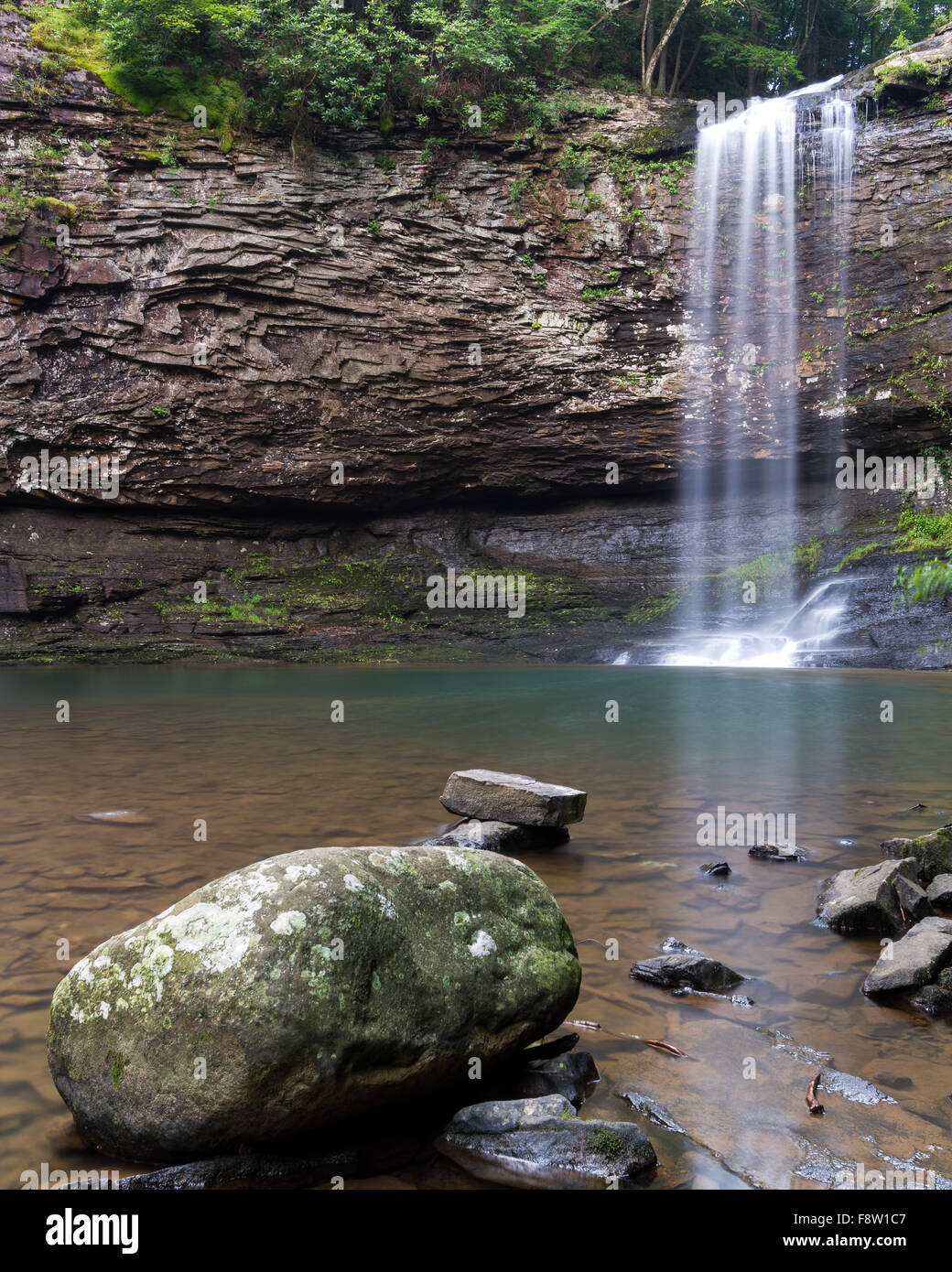 Cherokee Falls on Daniel Creek at Cloudland Canyon State Park in ...