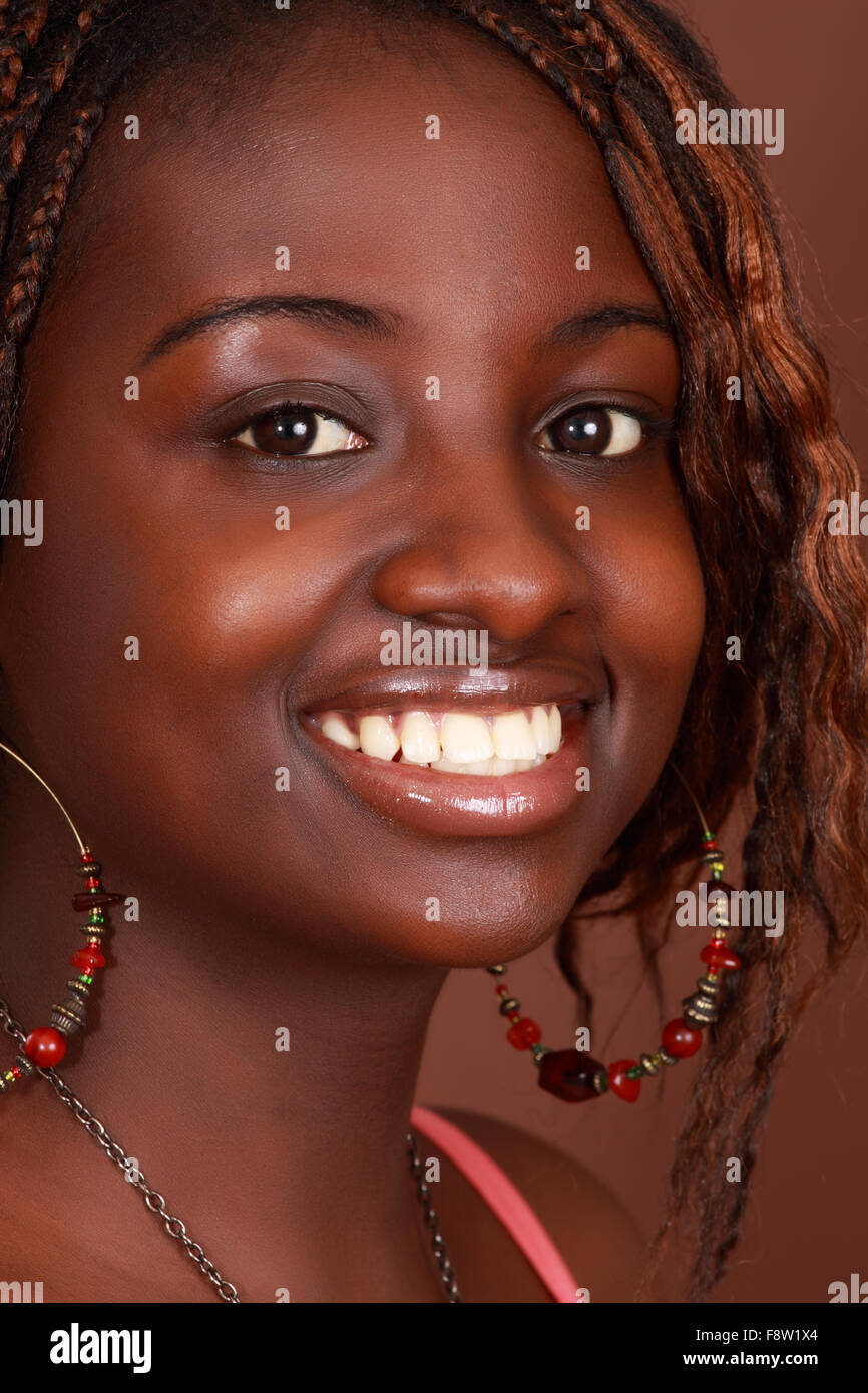 Beautiful african girl Stock Photo - Alamy
