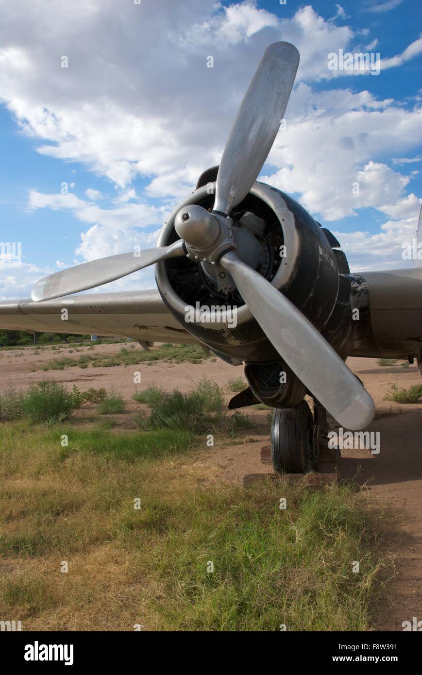 World War II Bomber Engine Stock Photo - Alamy