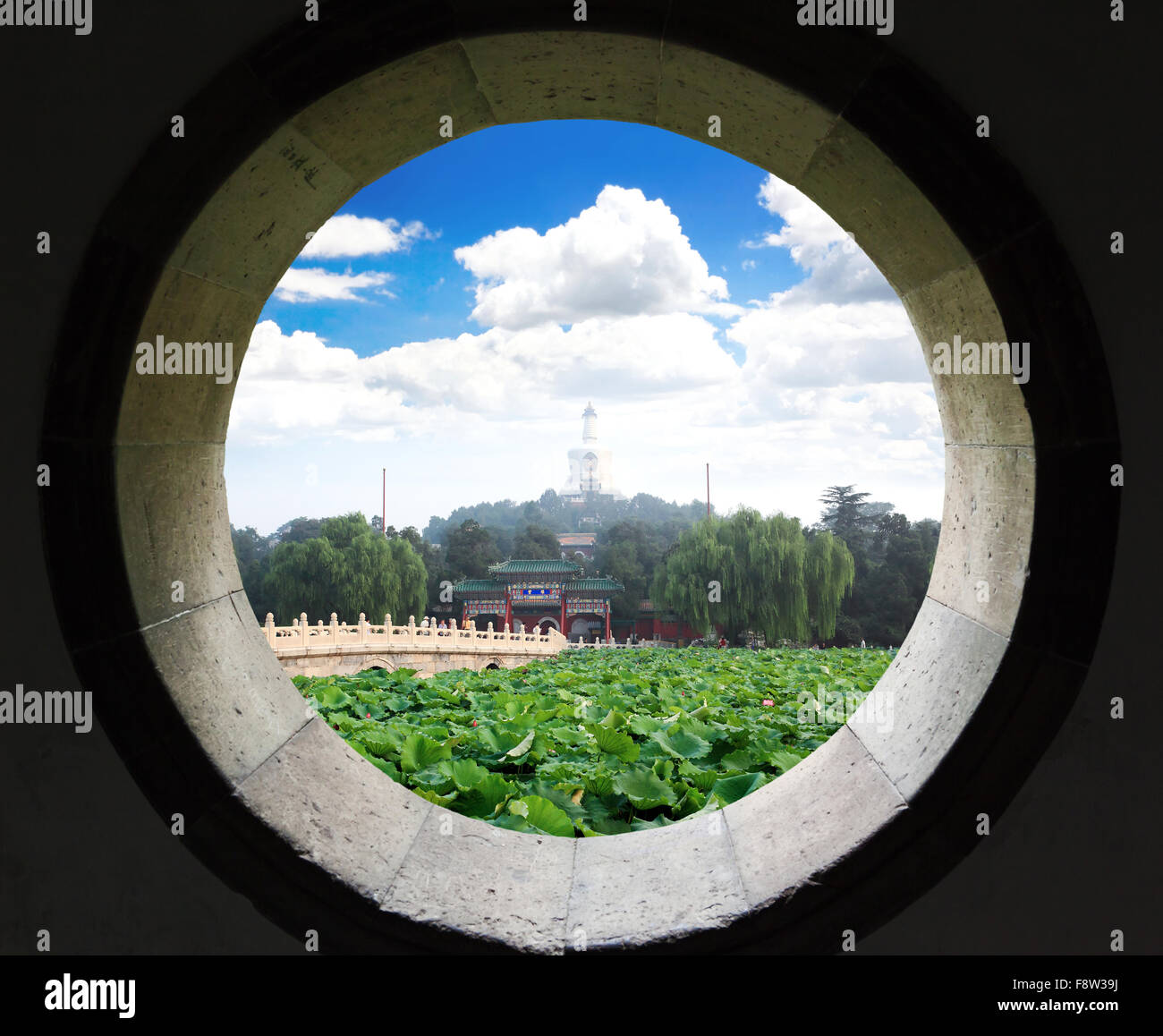 The Beihai (North-Sea) Park Beijing Stock Photo - Alamy