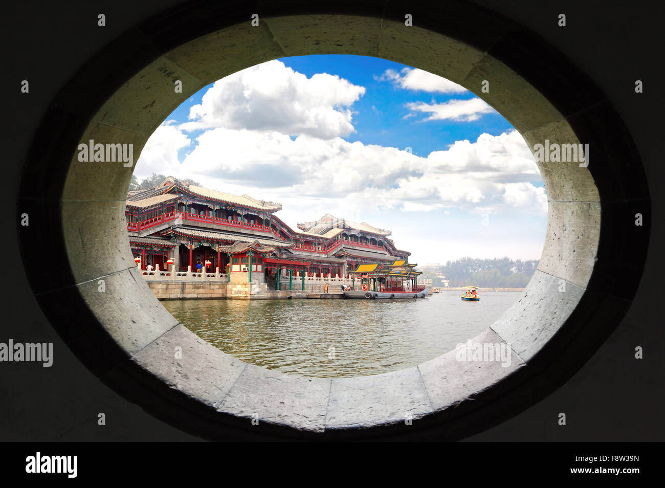 The Beihai (North-Sea) Park Beijing Stock Photo - Alamy