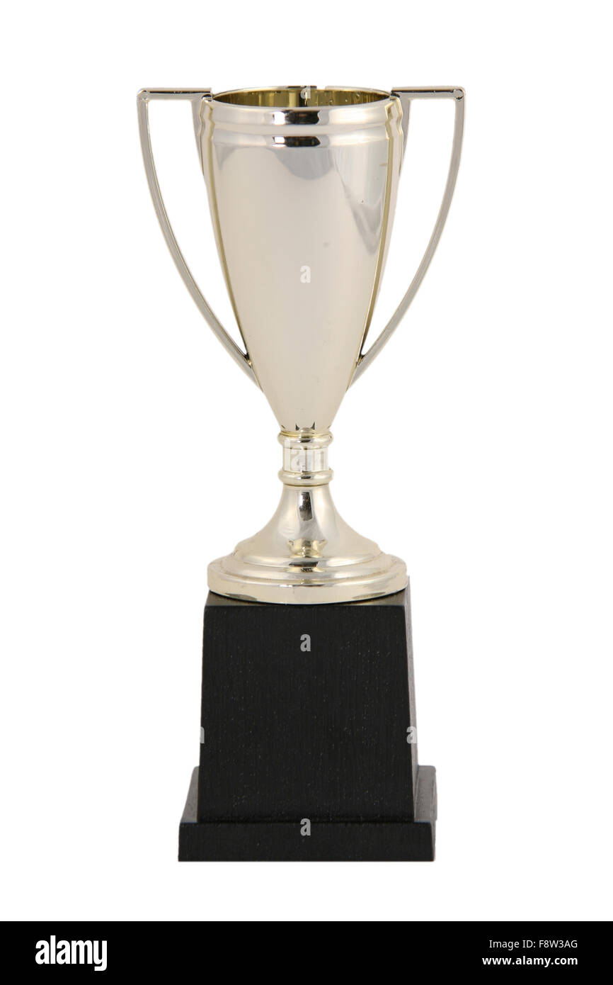 Blank Golden Trophy Stock Photo - Alamy