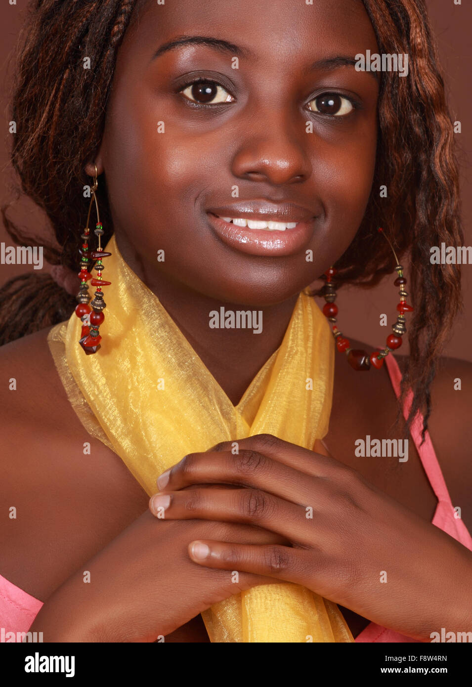 beautiful african girl Stock Photo - Alamy