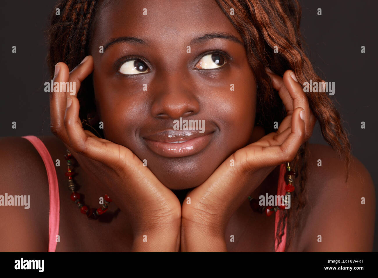 Beautiful african girl Stock Photo - Alamy