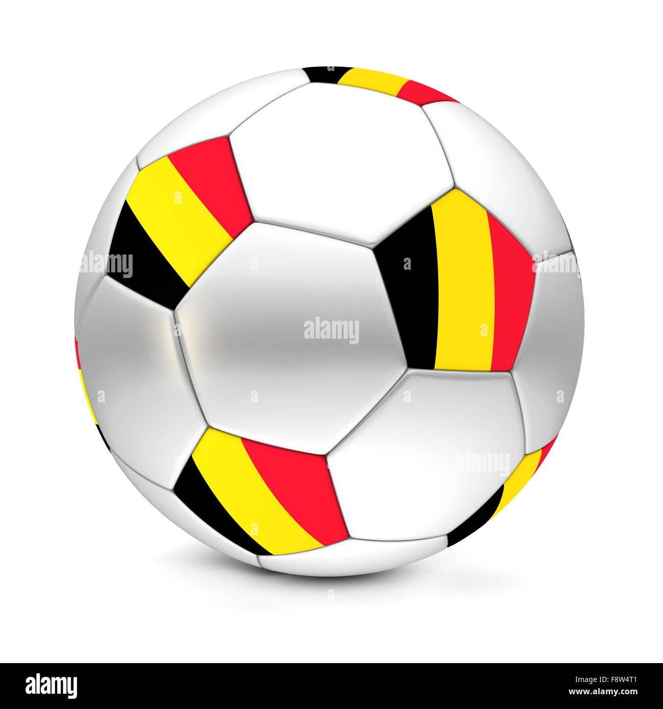 Soccer Ball/Football Belgium Stock Photo - Alamy
