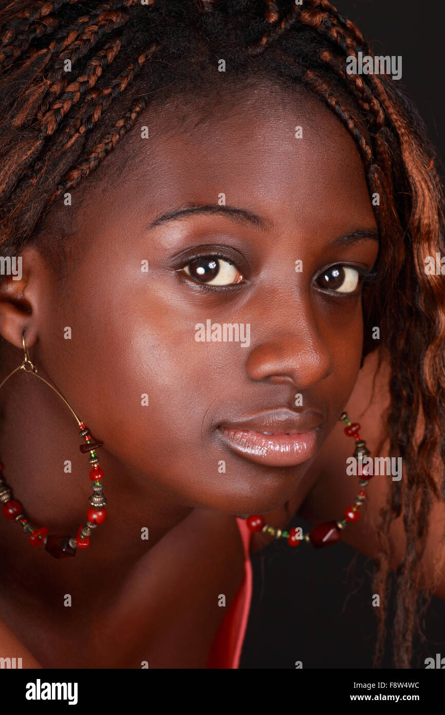 Beautiful african girl Stock Photo - Alamy