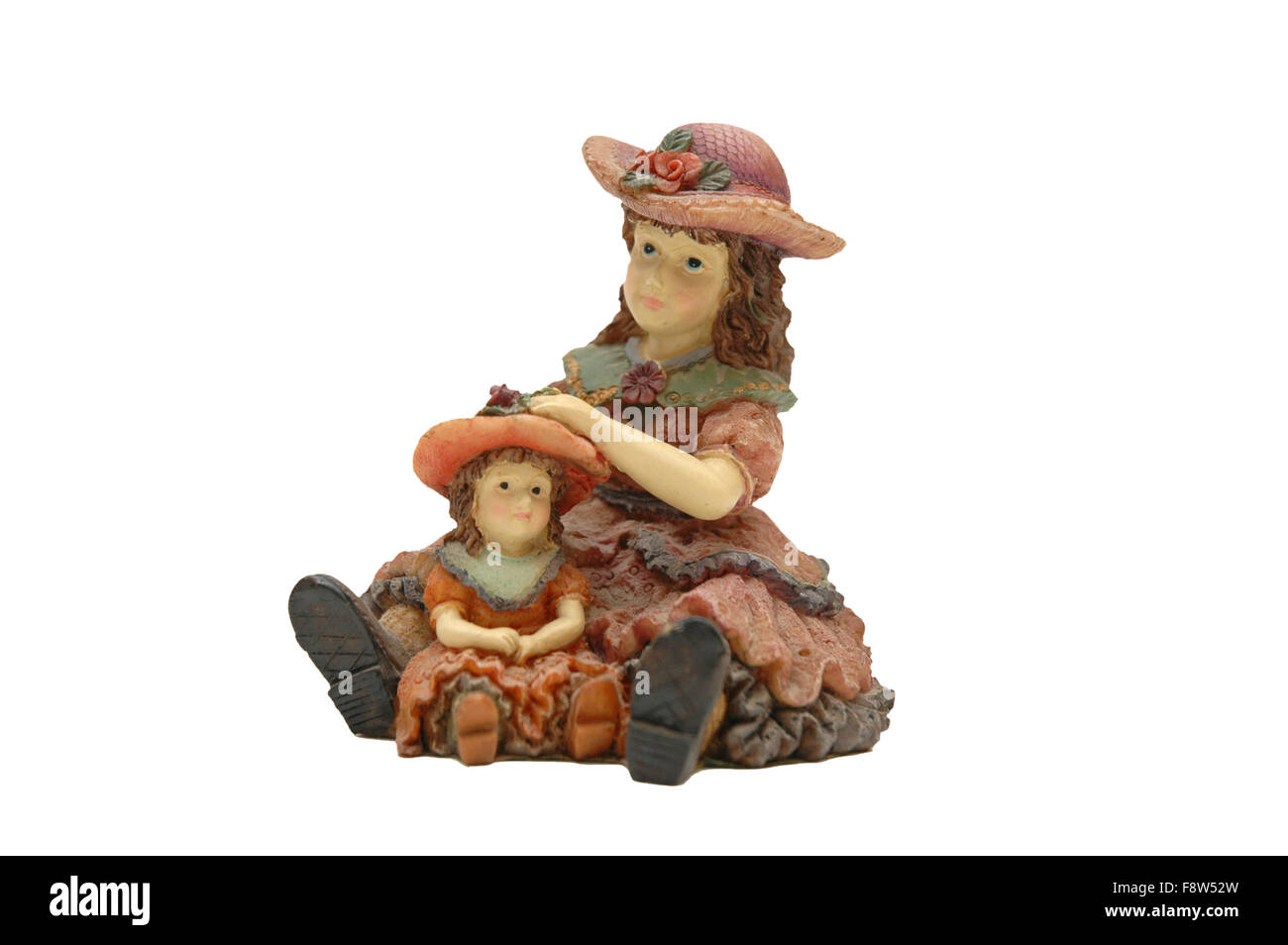 Mother and a daughter - Figures Stock Photo - Alamy