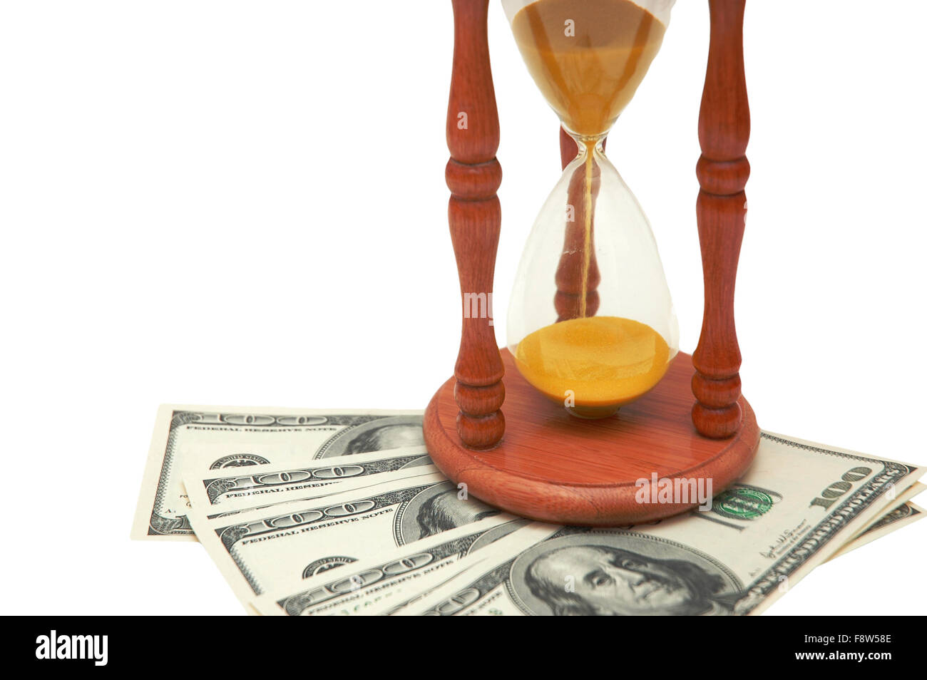Hourglass bills clock hi-res stock photography and images - Alamy