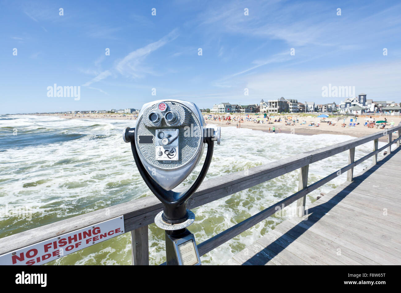The beach in Ocean Grove Stock Photo - Alamy
