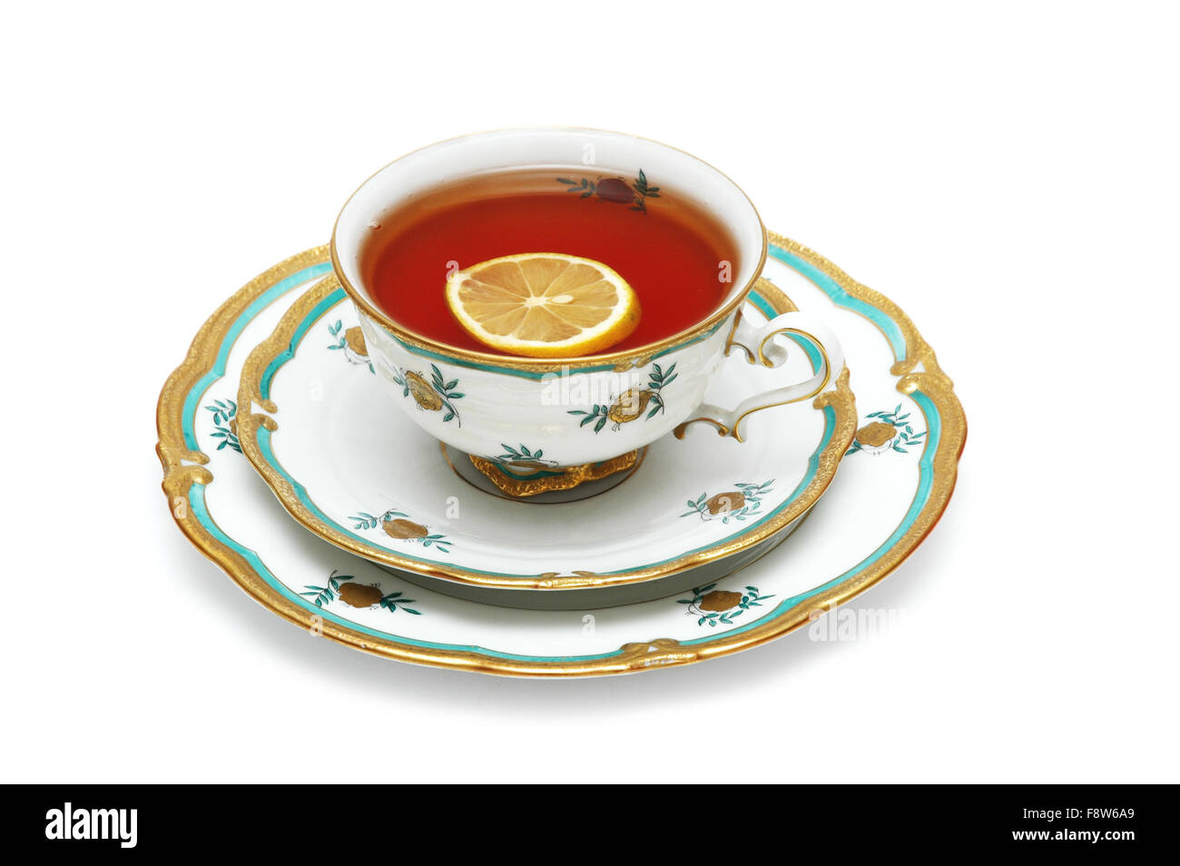 Cup tea teapot cookies Cut Out Stock Images & Pictures - Alamy