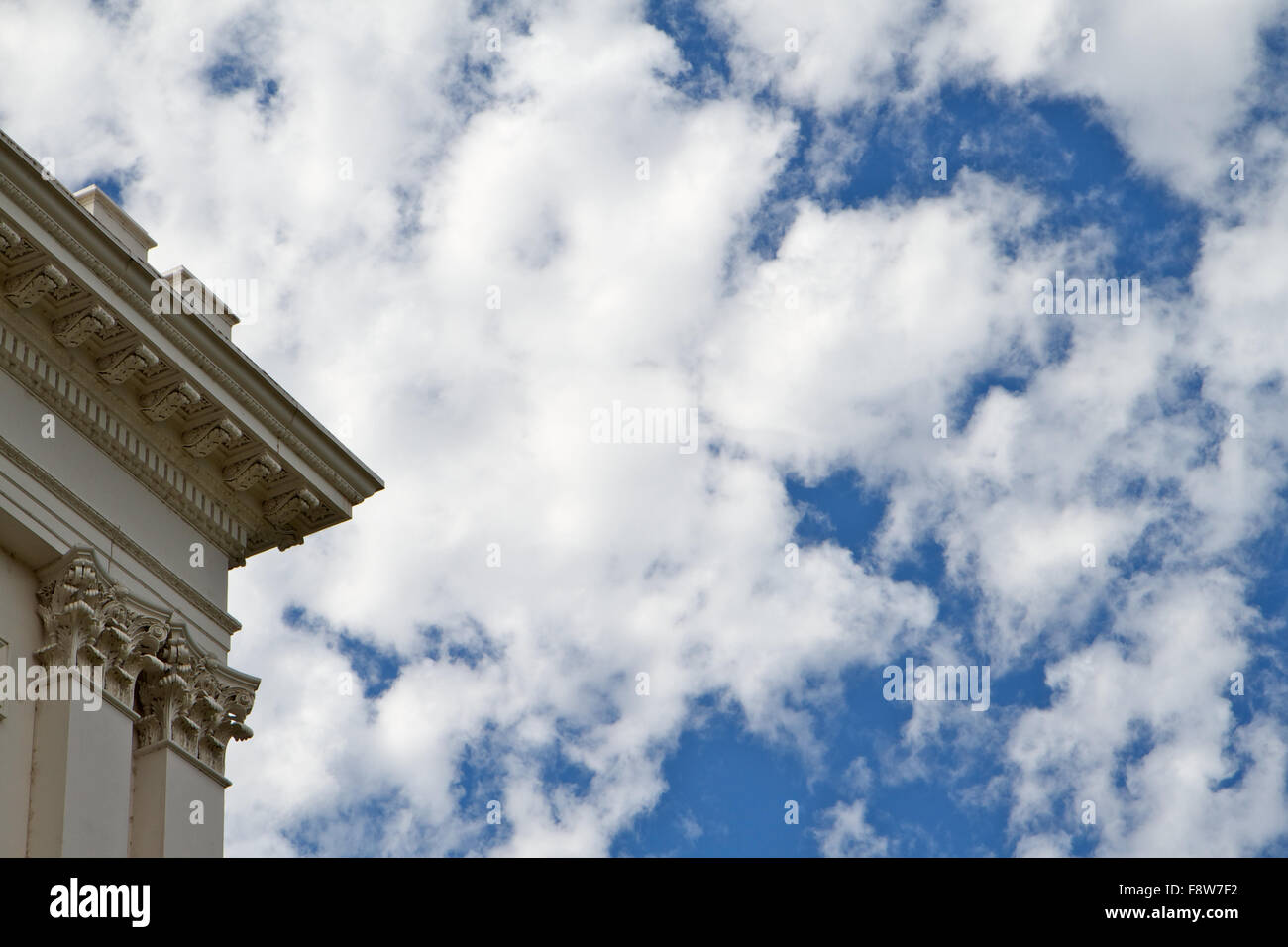 Capitol Building Corner Sky Stock Photo - Alamy