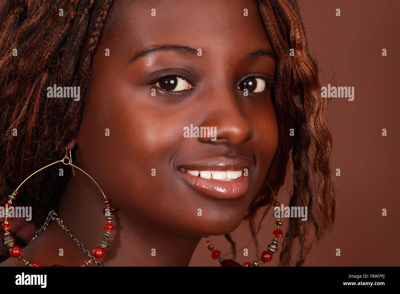 Beautiful african girl Stock Photo - Alamy