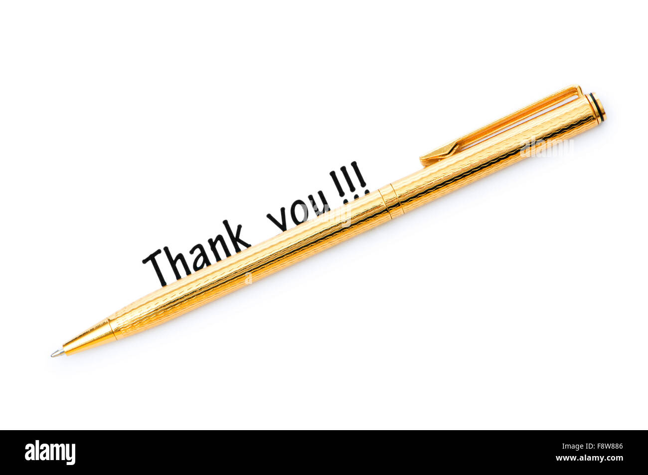 Fountain pen ink thank you hi-res stock photography and images - Alamy