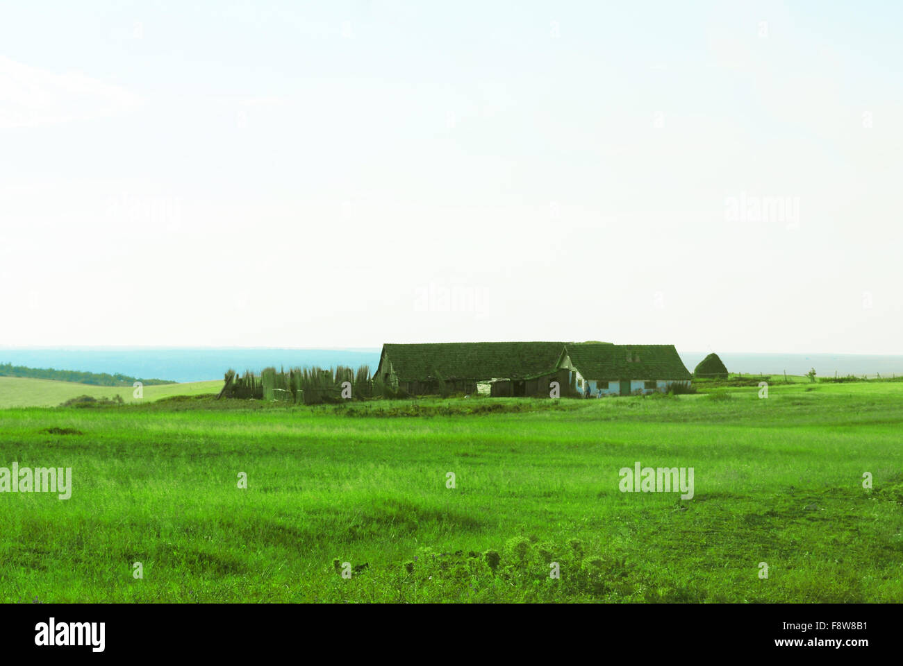 Isolated Poor House Stock Photo - Alamy