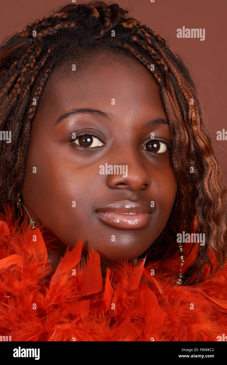 beautiful african girl Stock Photo - Alamy