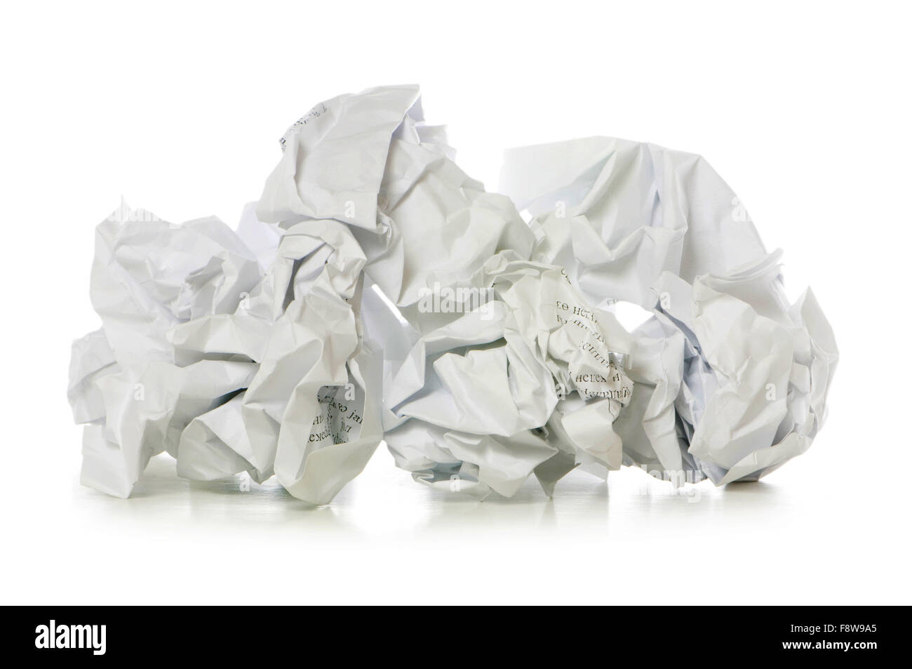 Recycling concept with lots of waster paper Stock Photo - Alamy