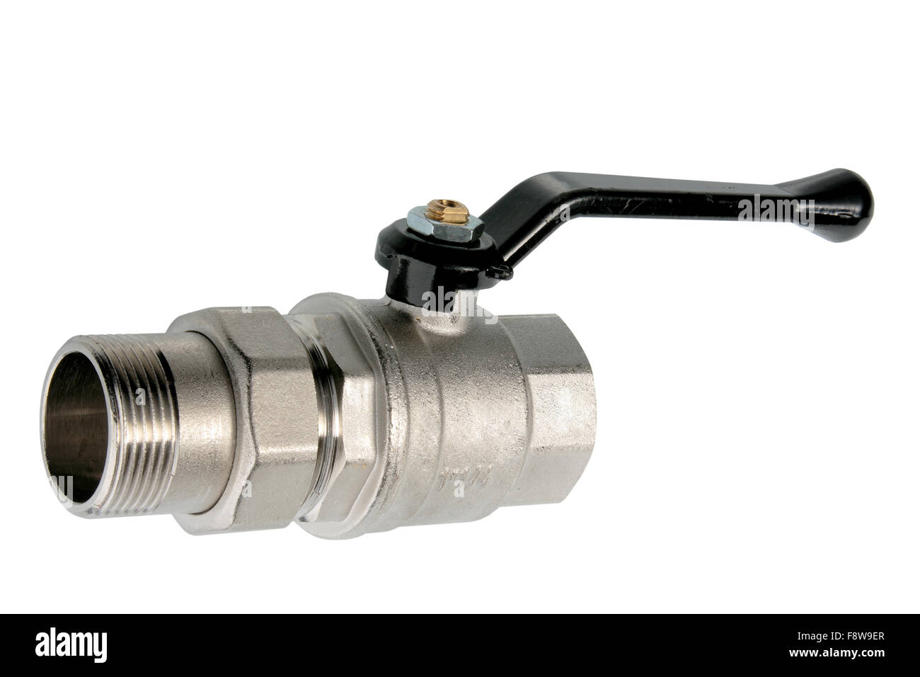 Metal pipe bolt on Cut Out Stock Images & Pictures - Alamy