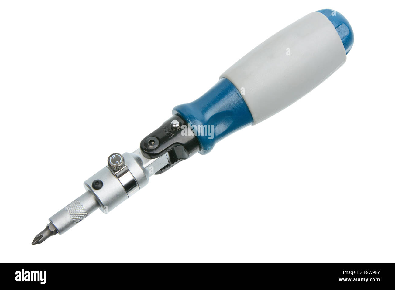 Gray-blue single screwdriver Stock Photo - Alamy
