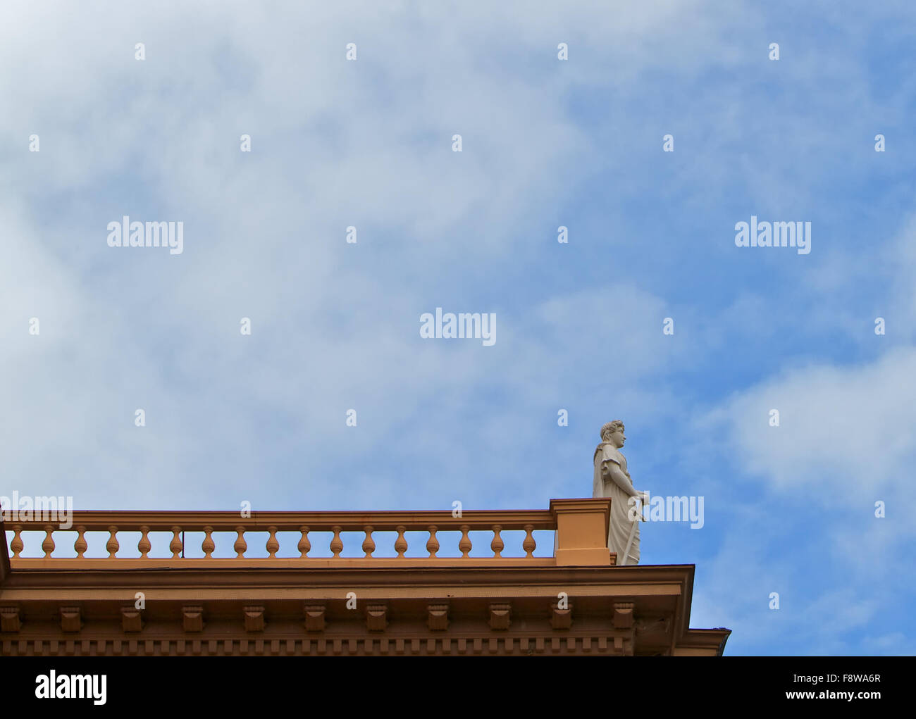 Themis goddess of justice with sword Stock Photo - Alamy