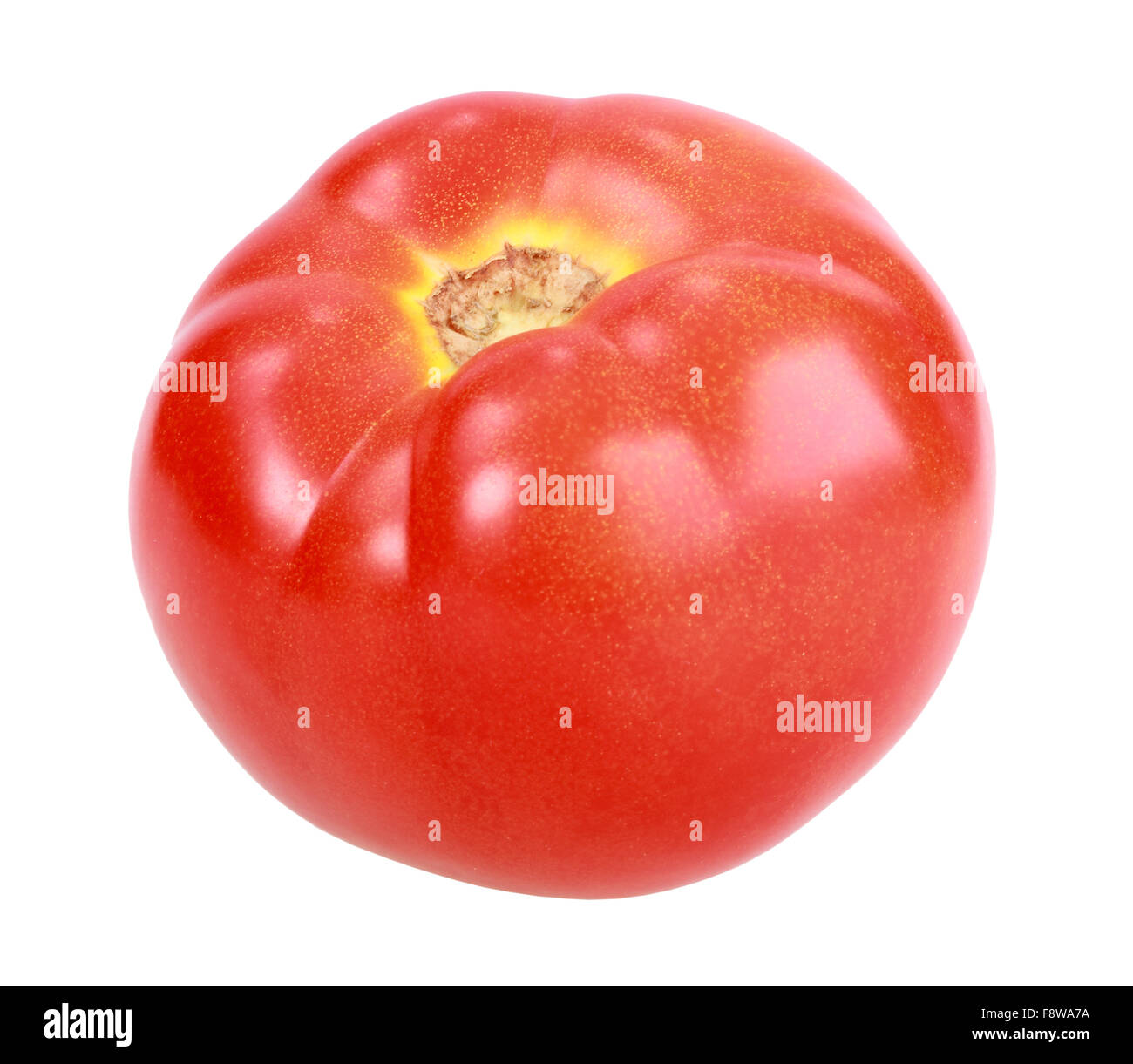 Single red tomato Stock Photo - Alamy