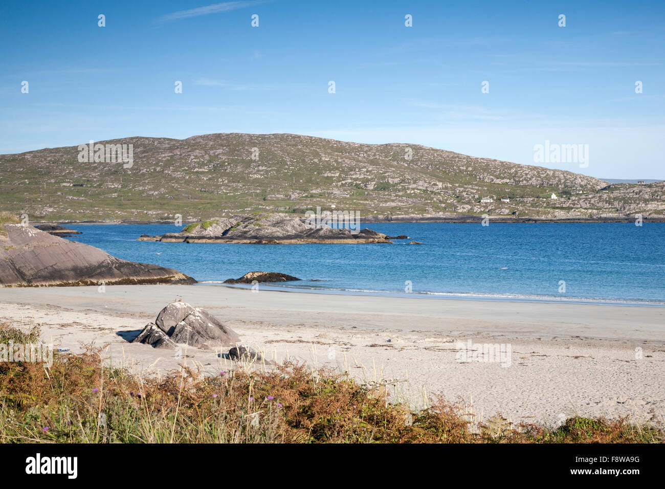 Derrymore Bay Beach; Waterville; County Kerry; Ireland Stock Photo - Alamy