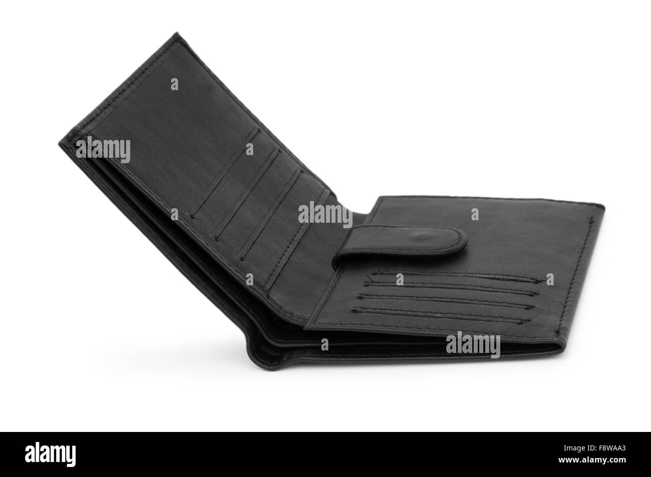 Wallet isolated on the white background Stock Photo - Alamy