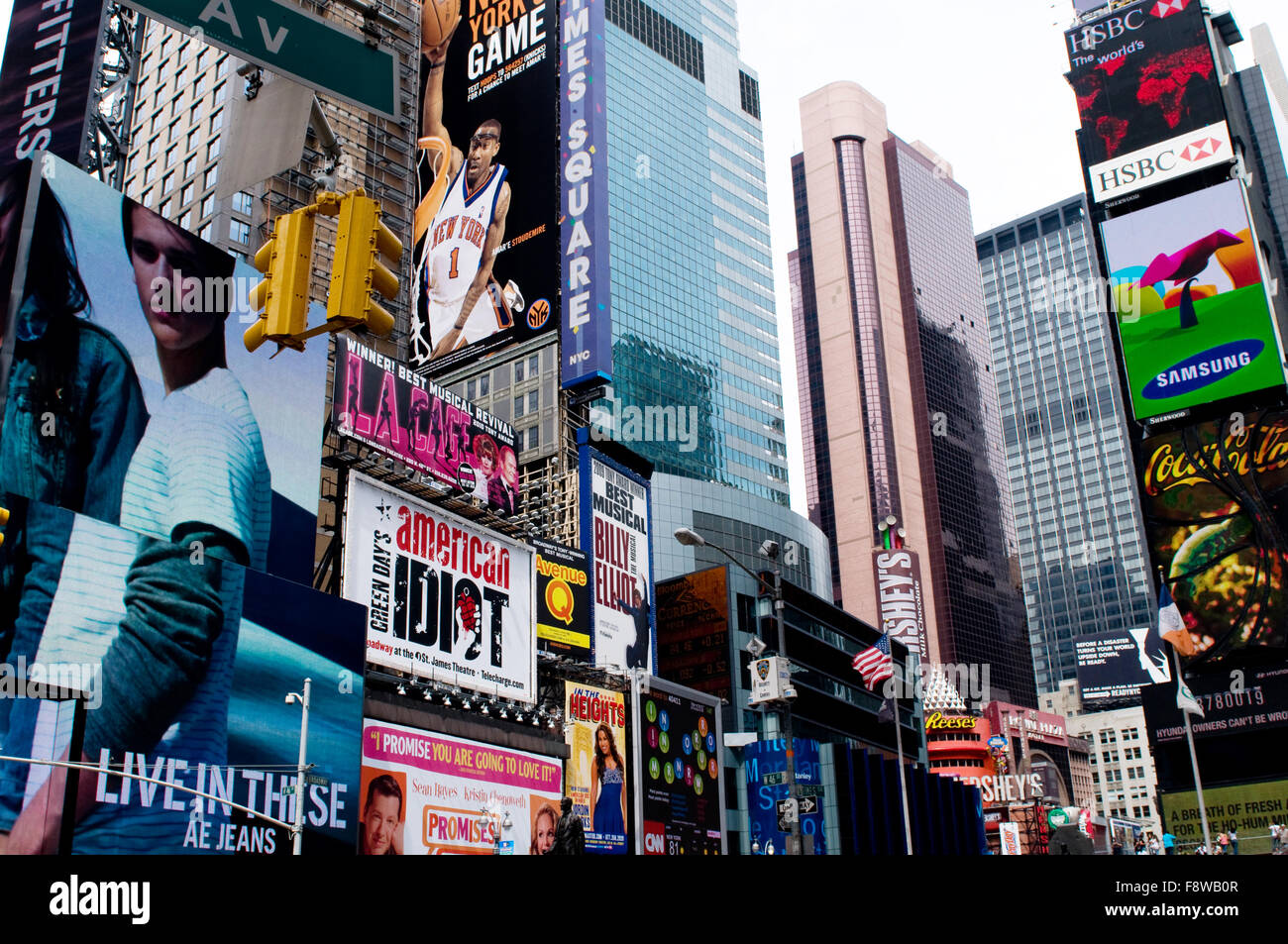 New York city - 3 Sep 2010 - Times square Stock Photo - Alamy