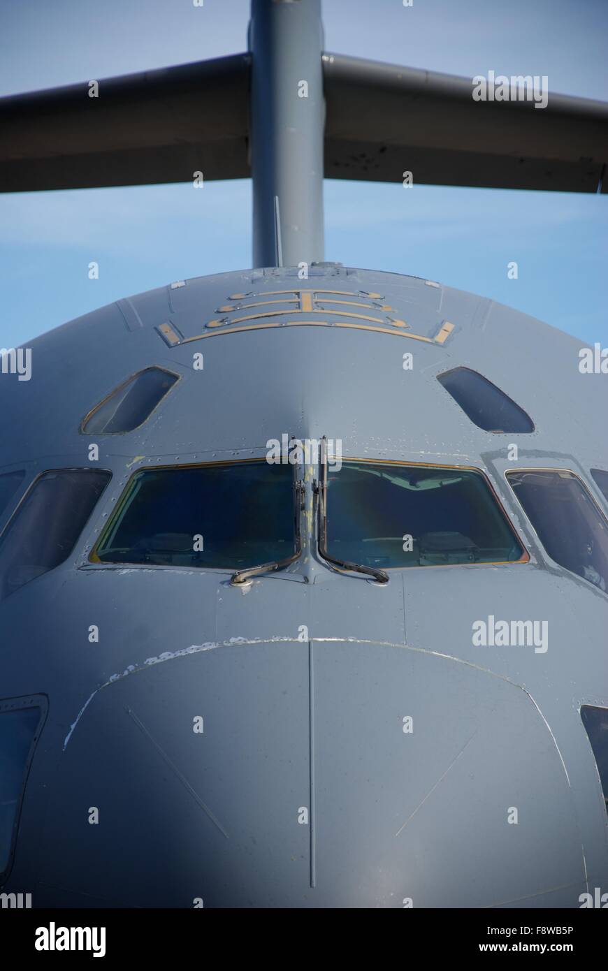 Air Force Cargo Jet Nose Stock Photo - Alamy