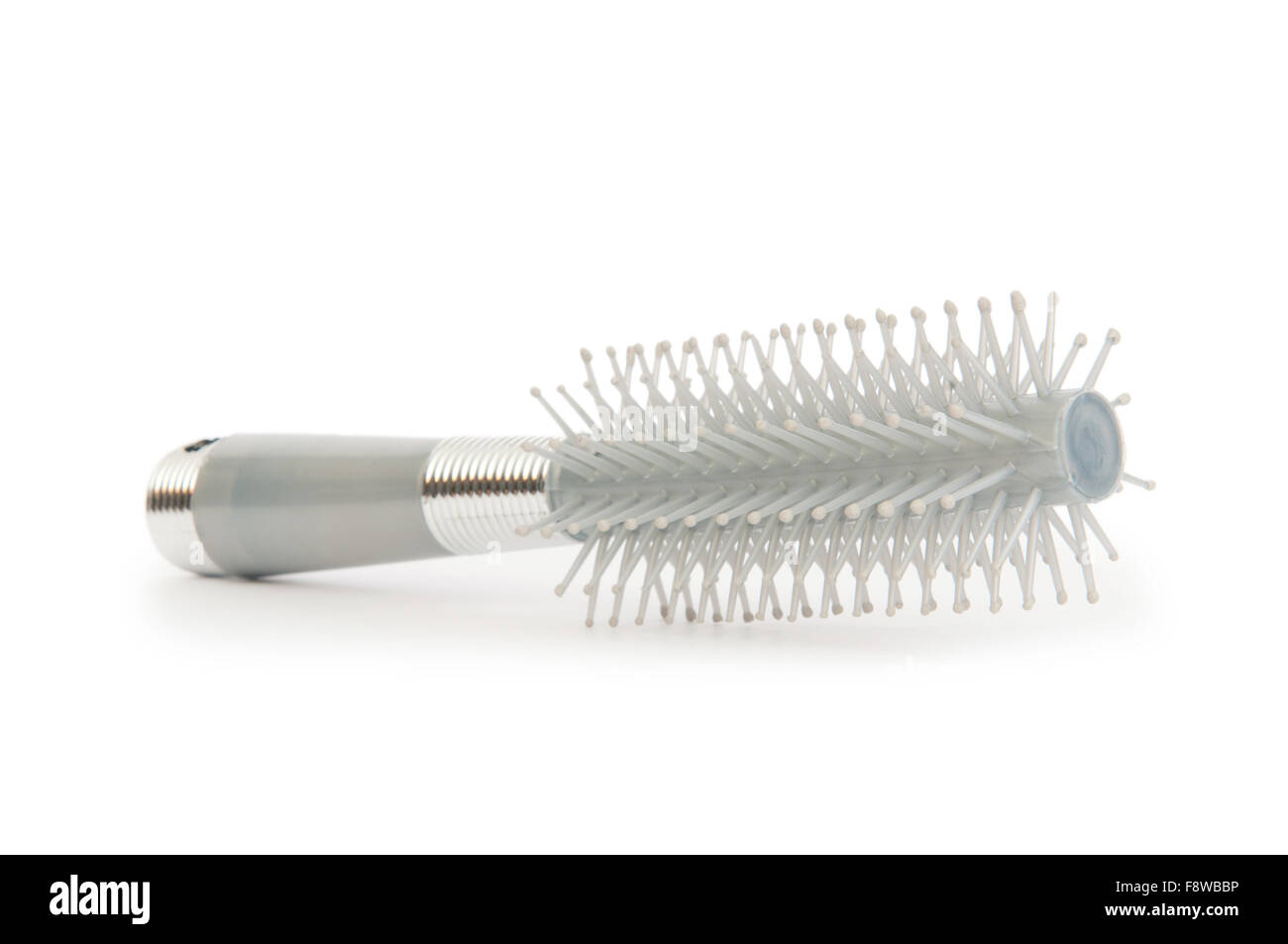 Grey comb isolated on the white background Stock Photo - Alamy