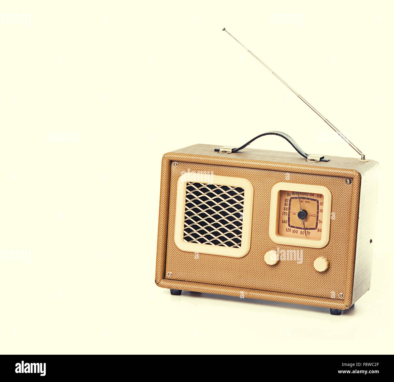 Retro radio background Stock Photo - Alamy