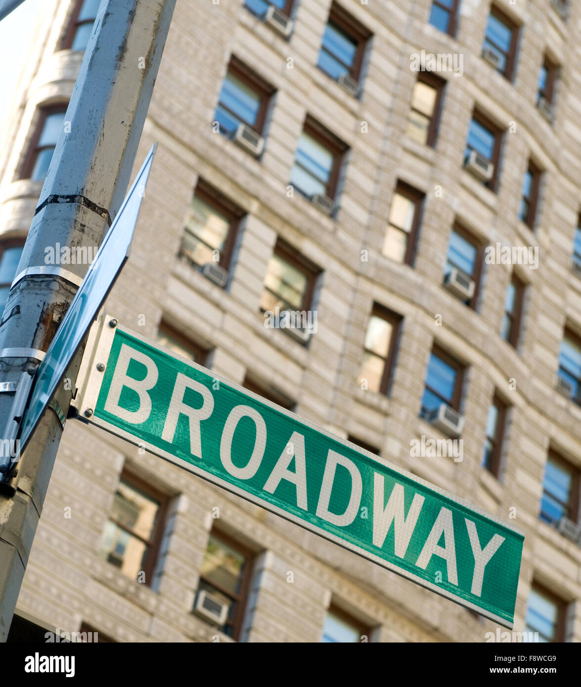 Famous broadway street signs in downtown New York Stock Photo - Alamy
