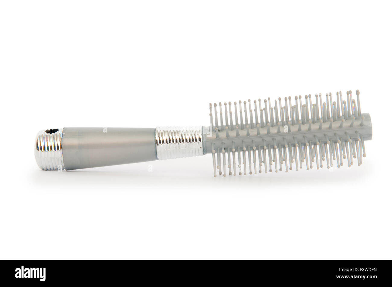 Grey comb isolated on the white background Stock Photo - Alamy