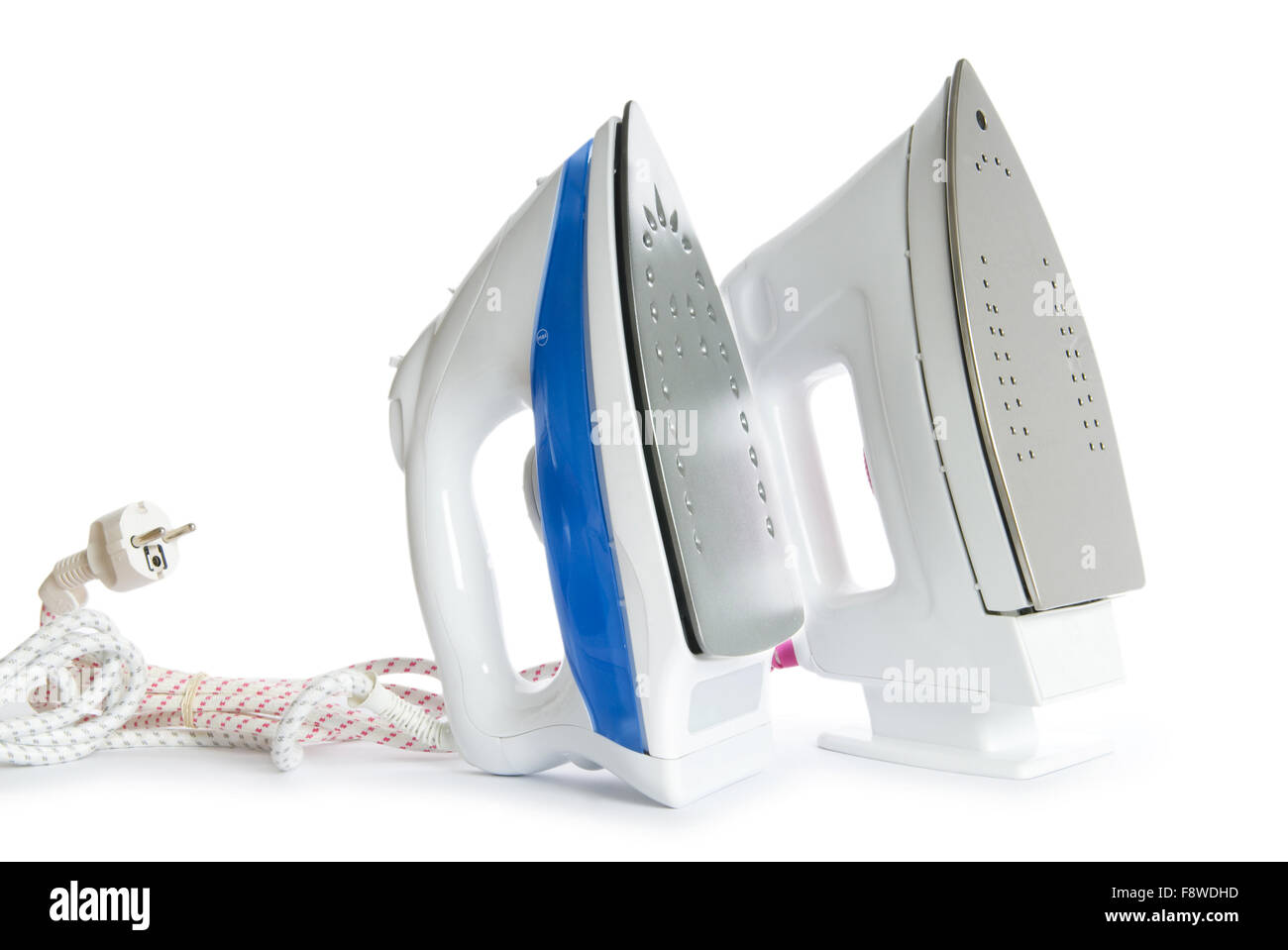 New iron isolated on the white background Stock Photo - Alamy