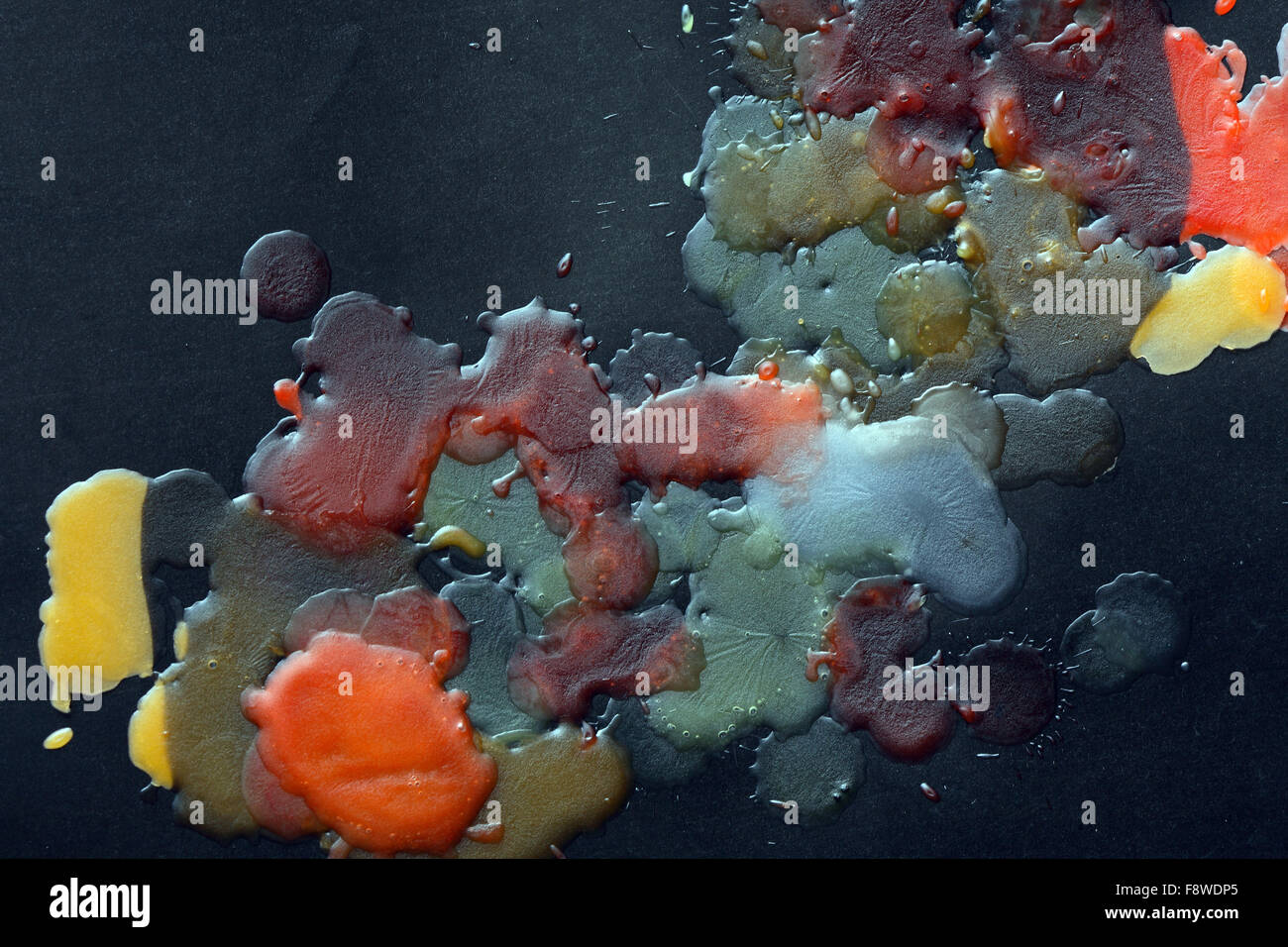 Colored Wax Background Stock Photo - Alamy