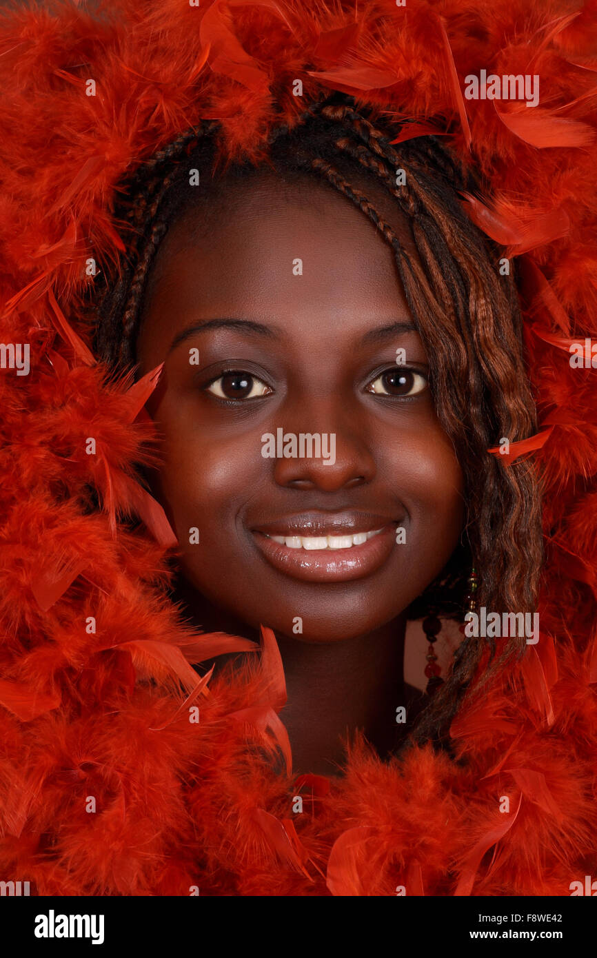 Beautiful african girl Stock Photo - Alamy