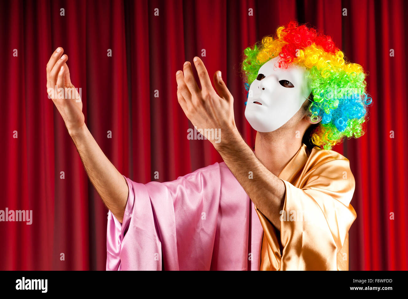 Comedy person acting in play hi-res stock photography and images - Alamy