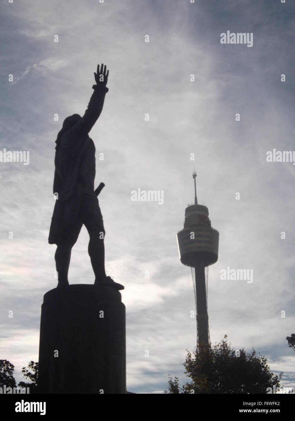Sydney captain cook statue hi-res stock photography and images - Alamy