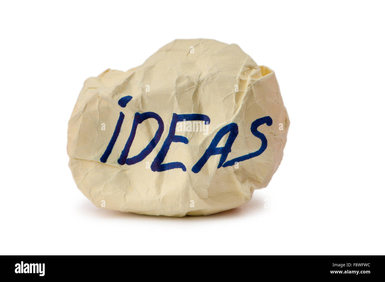 Rejected idea concept with paper Stock Photo - Alamy