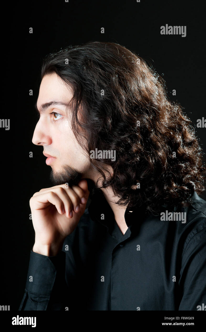Portait of a man Stock Photo - Alamy