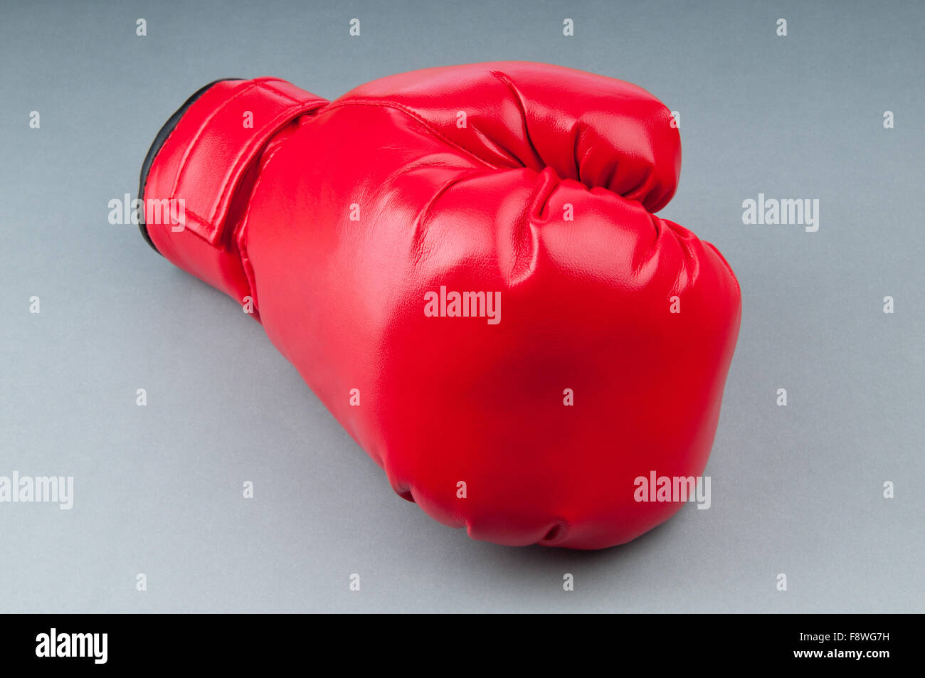 Red boxing gloves on the background Stock Photo - Alamy