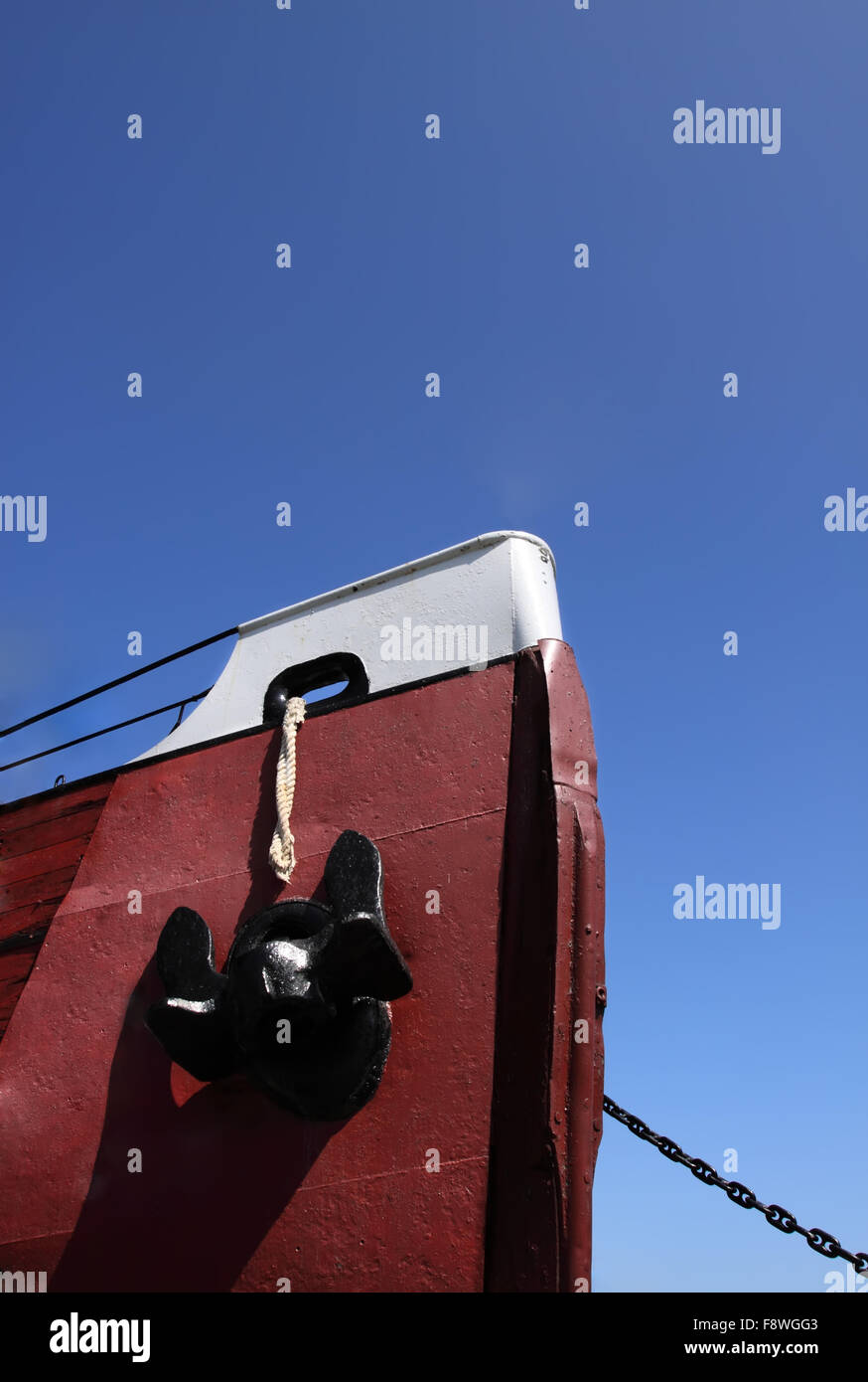 closeup on ship bow Stock Photo - Alamy