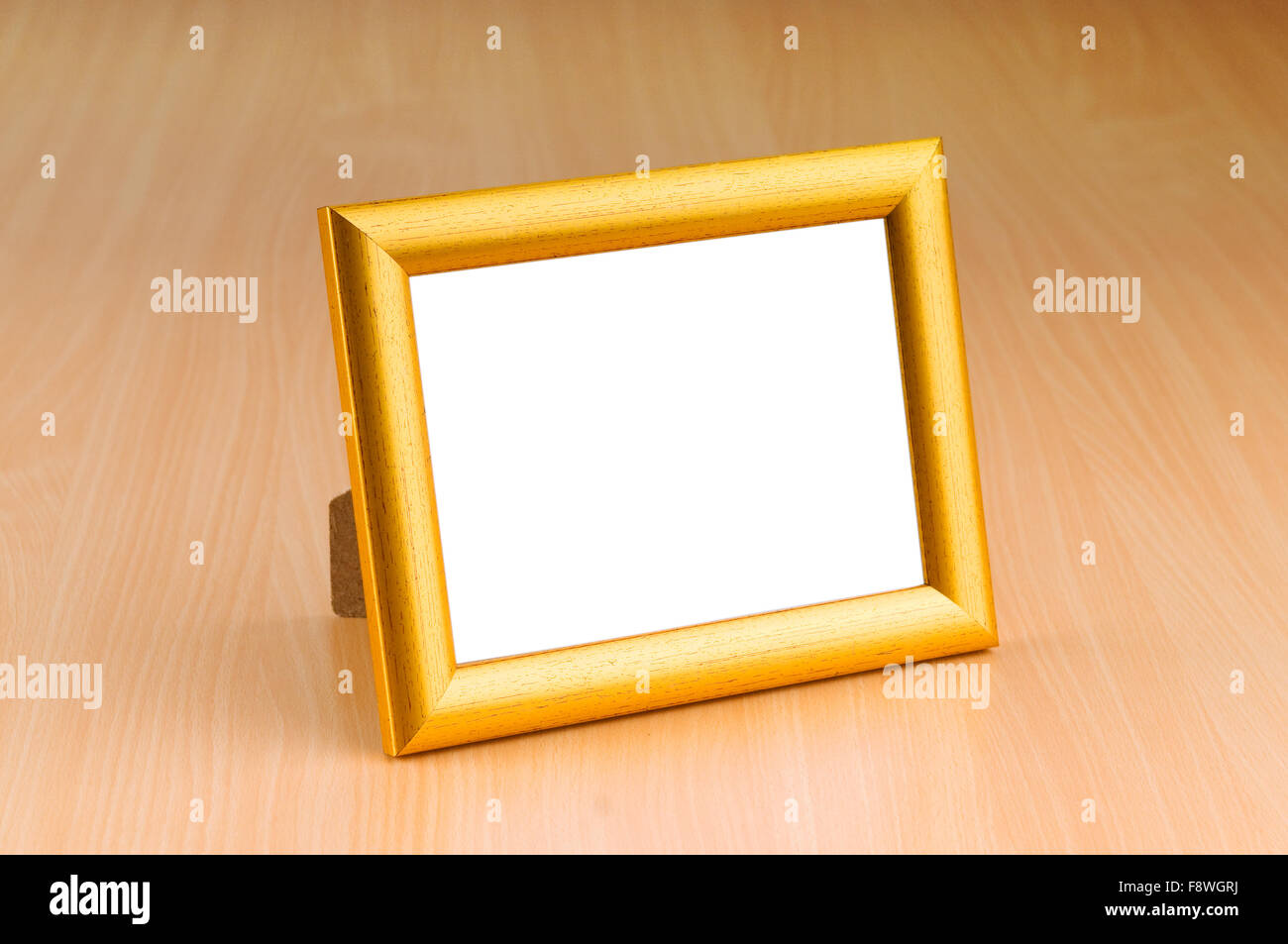 Photo frames on the table Stock Photo - Alamy