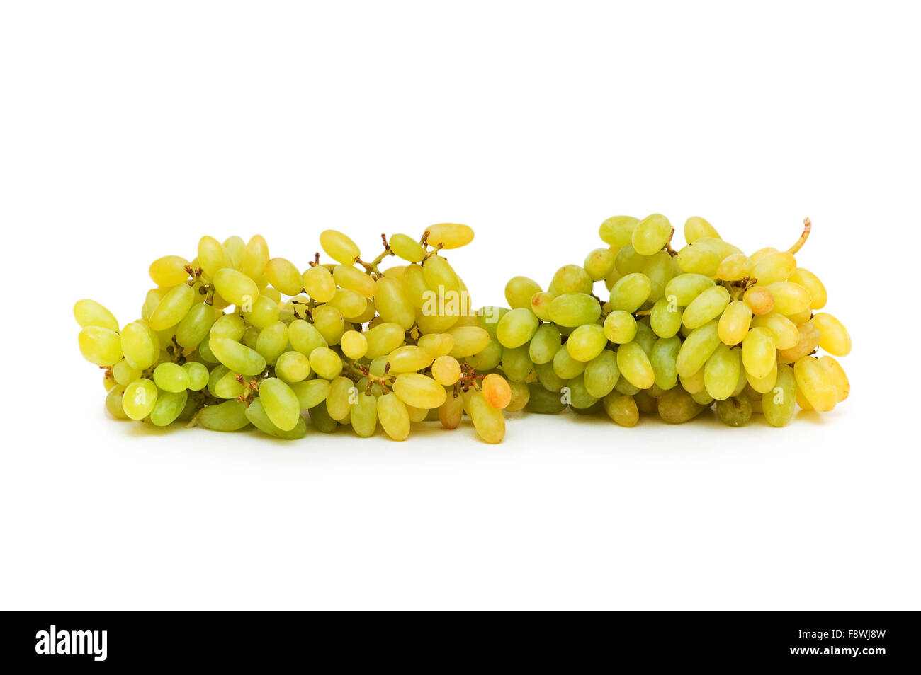 Cluster of grapes isolated on the white background Stock Photo - Alamy