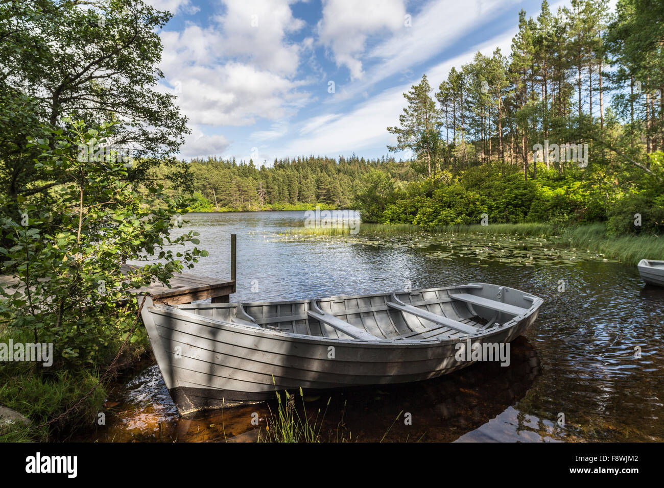 Loch Farr in the Scottish Highlands Stock Photo - Alamy
